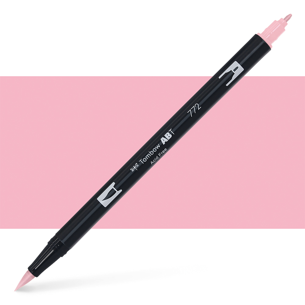 Tombow : Dual Tip Blendable Brush Pen : Blush 4901991901979 | eBay UK