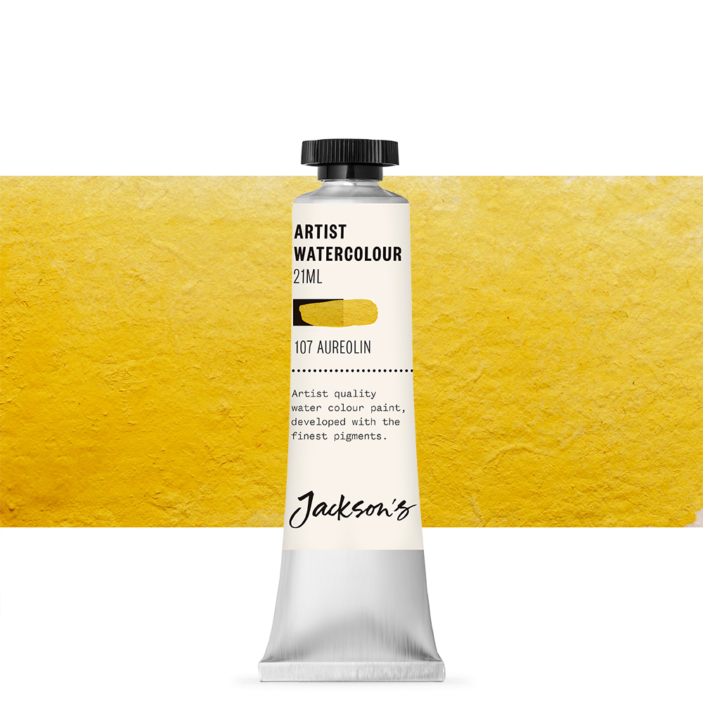 Jackson's : Artist Watercolour Paint : 21ml : Aureolin 5052418319040 ...