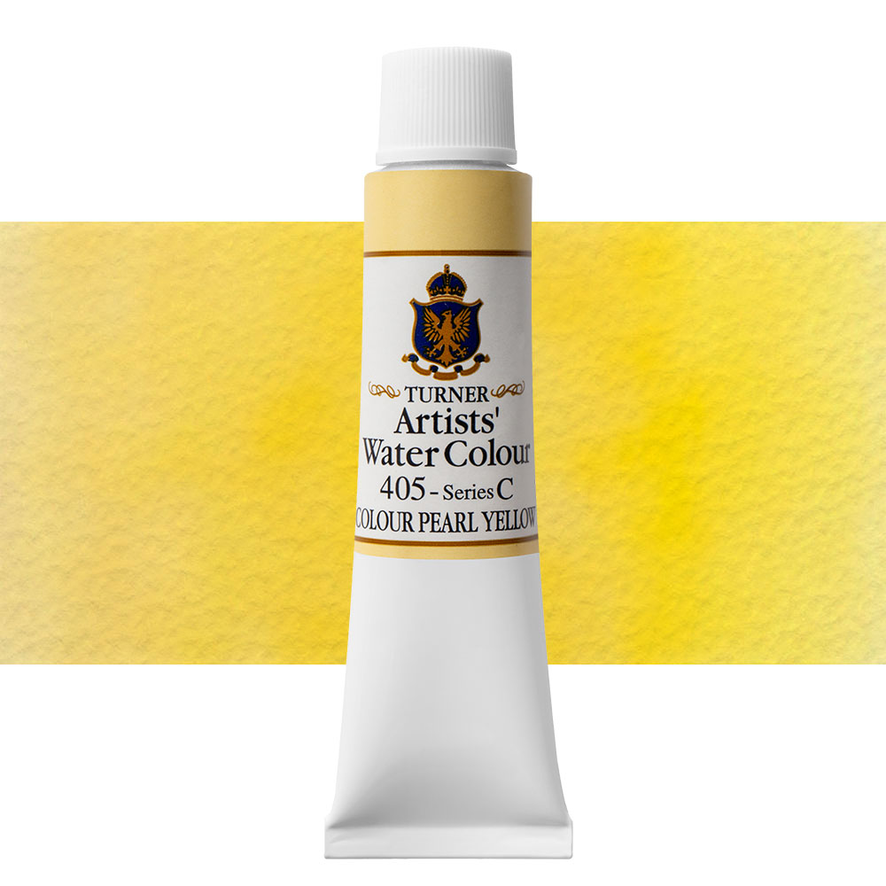 Turner : Artist's Watercolour Paint : 15ml : Pearl Yellow 4993453066050 ...