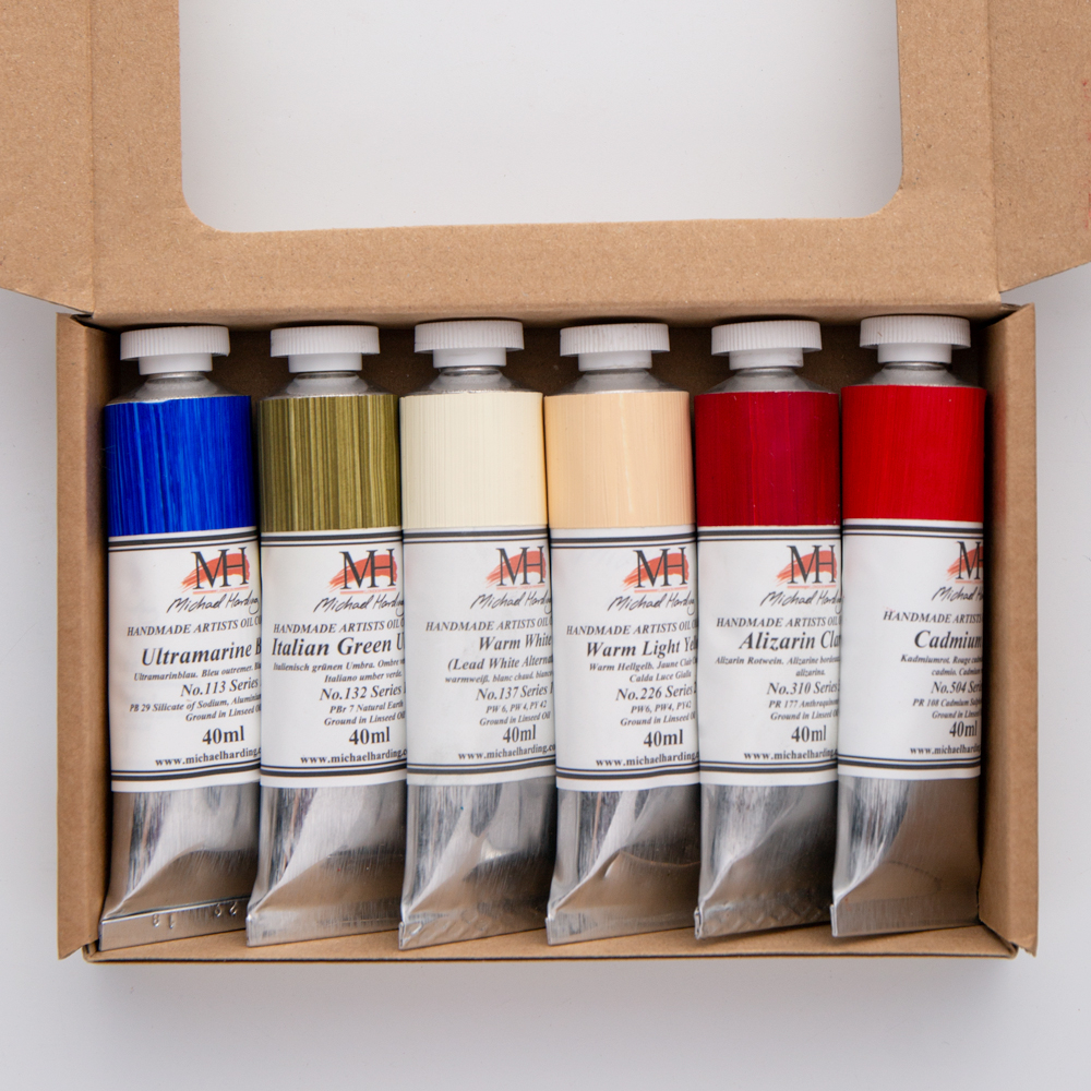 Michael Harding : Oil Paint : Modern Master Set : 6x40ml 5060154044485 ...